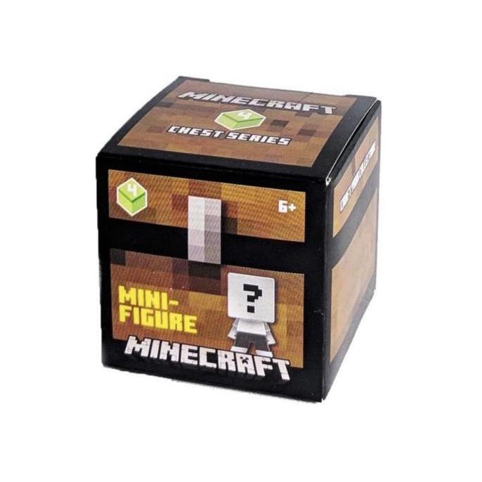 MINECRAFT MINI FIGURE CHEST SERIES ORIGINAL GREEN LABEL RED LABEL ...