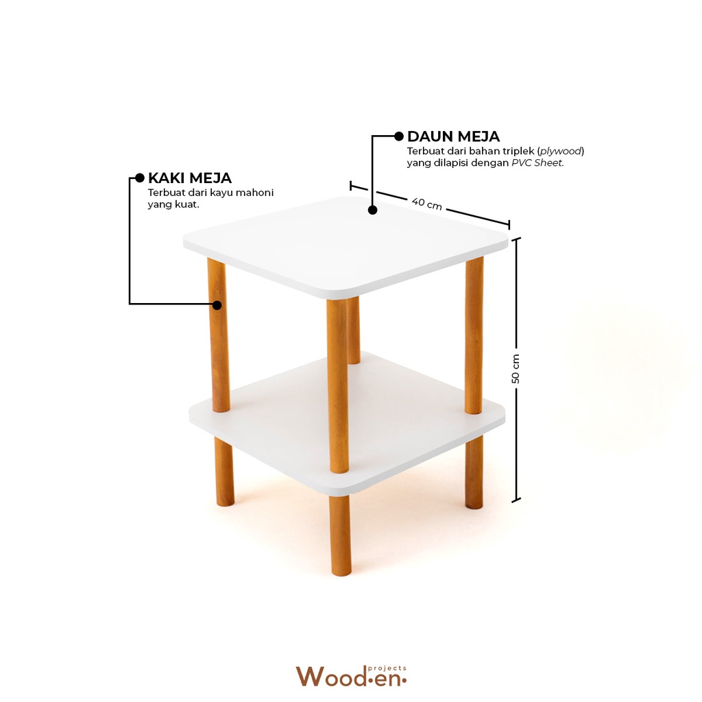 Wooden Projects Corner Stacking Table Living Room Family Study Lesehan ...