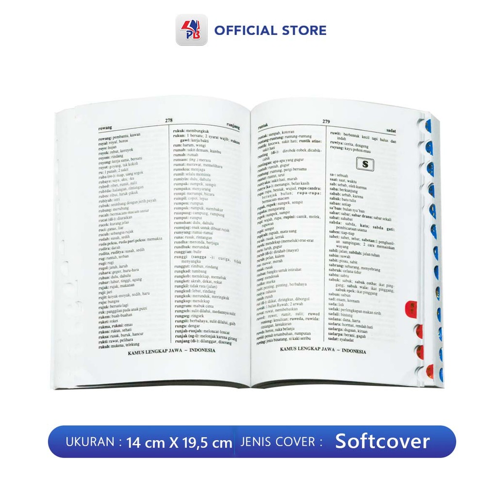 Javanese-Indonesian Dictionary Book / Indonesian-Javanese / New Press ...