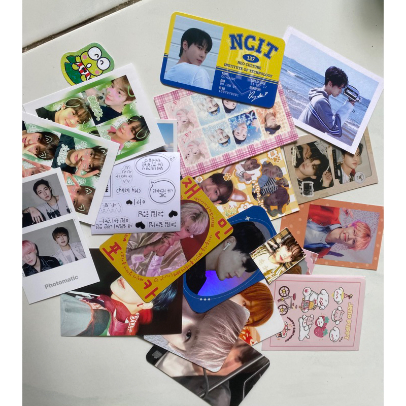 Pribis fanmade Seller Package nct 127 nct dream photocard Sticker ...