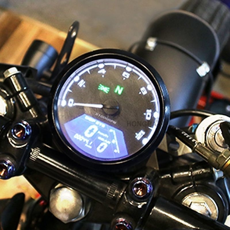 Custom digital imported baboon speedo speedometer pnp Vespa PX/W175/CB ...