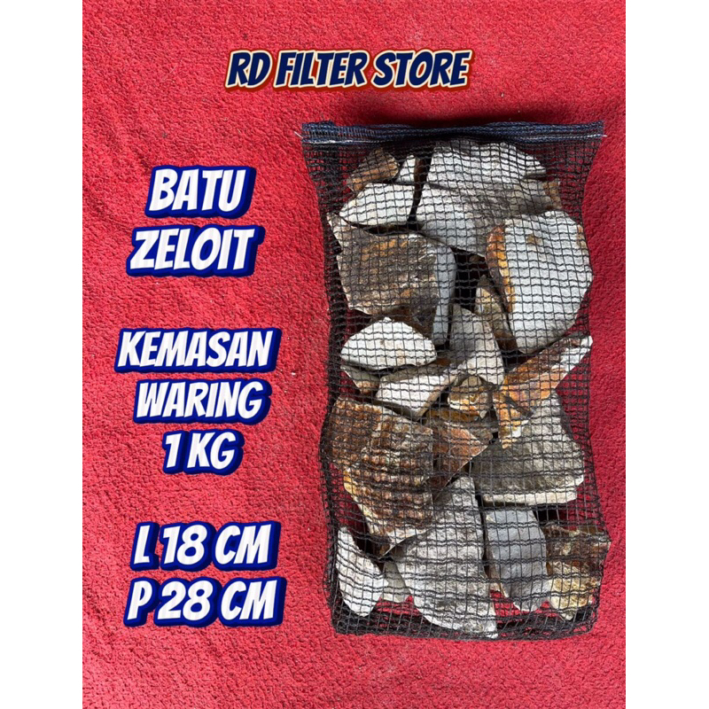 Zeolite Stone Filter Media Waring Packaging 1kg | Shopee Singapore