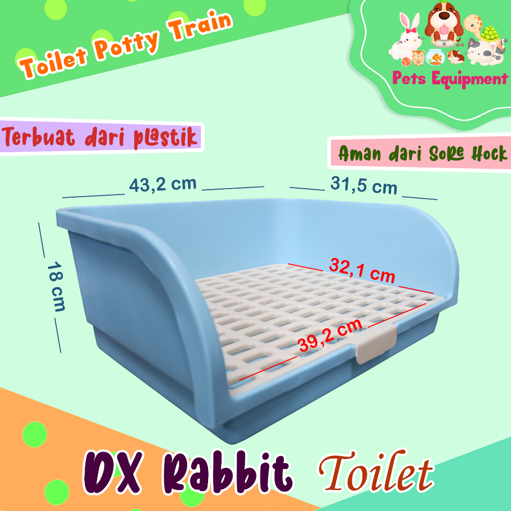 Dx toilet RABBIT L/toilet RABBIT L/potty train RABBIT/large RABBIT ...