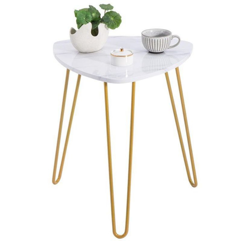 Luxury Table Gold Sofa Table Laptop Table with Gold Legs / Coffee Table ...