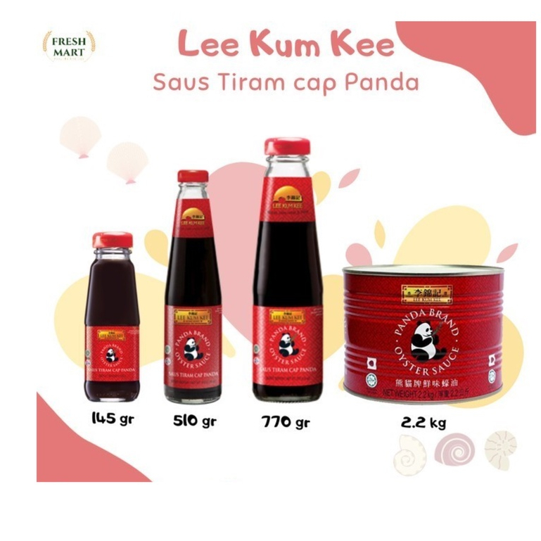 Lee KUM KEE OYSTER SAUCE CAP PANDA 510GR (OYSTER SAUCE PANDA BRAND) | Shopee Singapore
