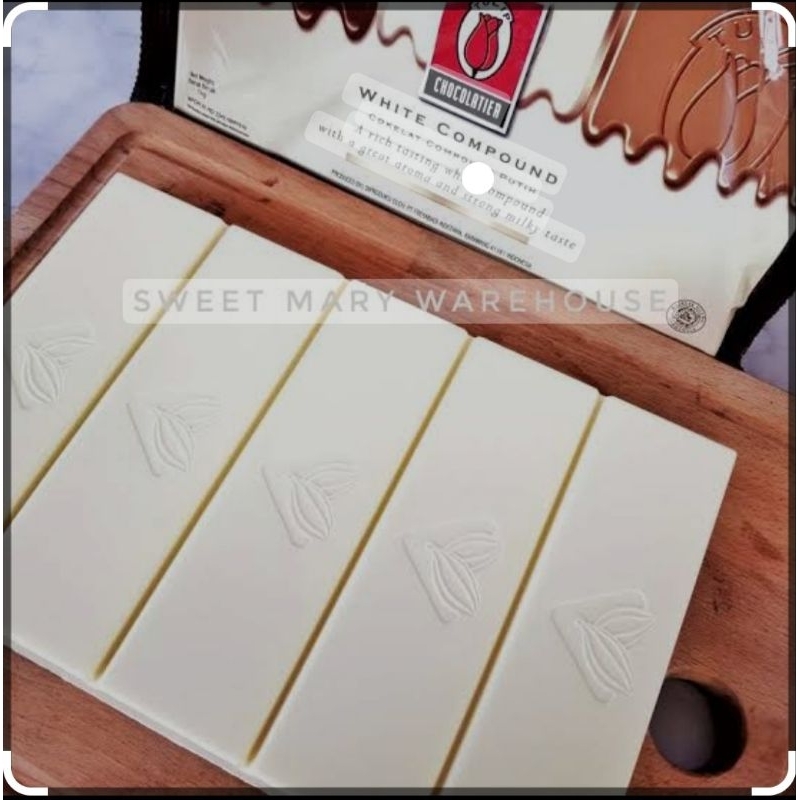 Tulip white chocolate compound 1kg | Shopee Singapore