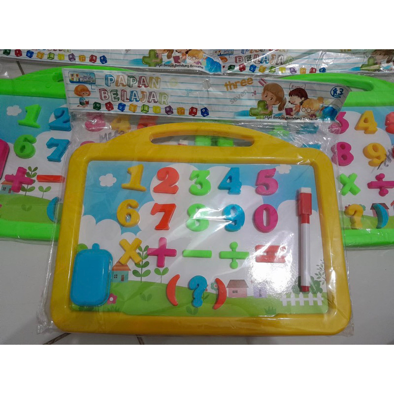Magnetic NUMBERS LEARNING WHITEBOARD TOYS | Shopee Singapore