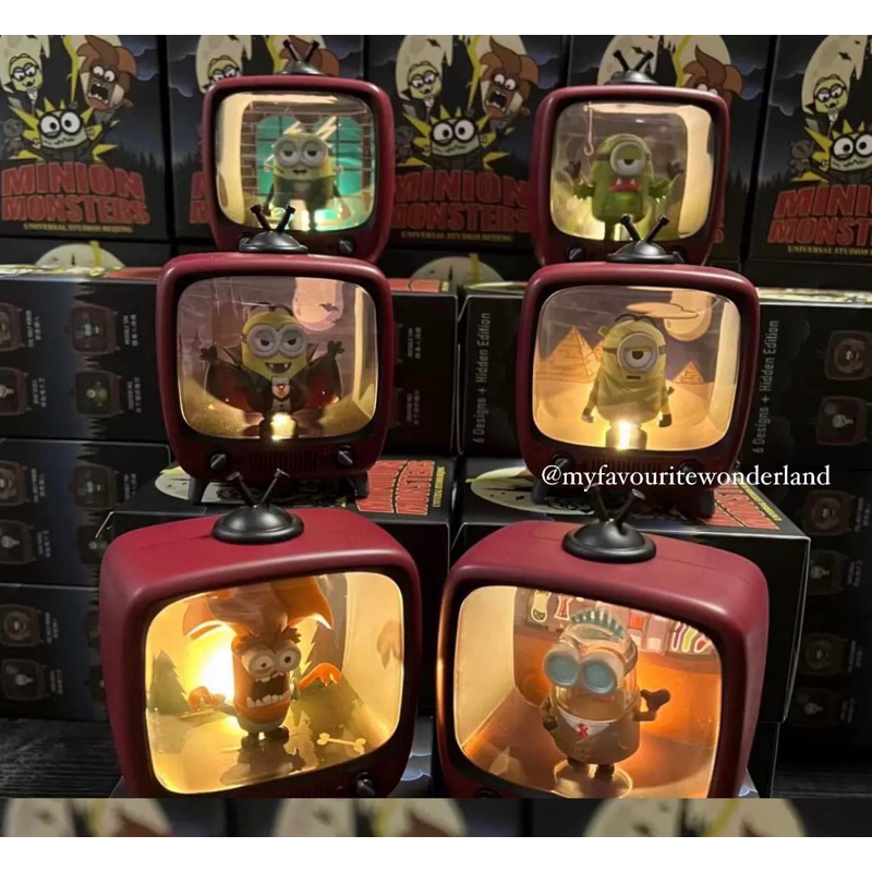 Minion Monsters TV Halloween Series Universal Studios LED Light Up ...