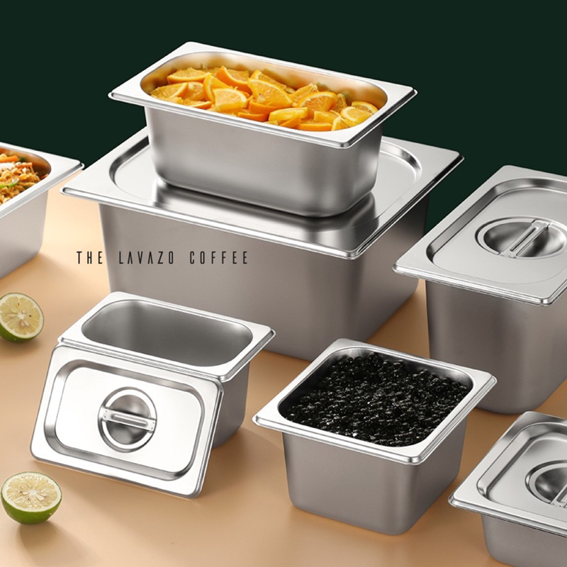 ALL SIZES Stainless Steel Food Pan + Lid | Gastronom Pan | Buffet Food ...