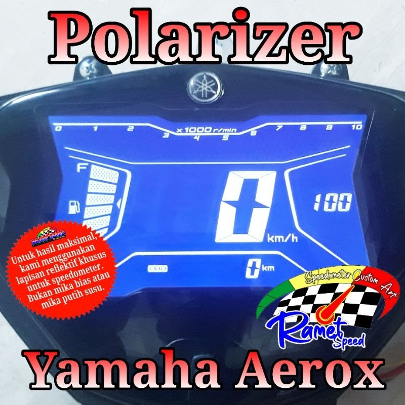 Yamaha aerox Polarizer aerox Polarizer aerox speedometer Polarizer ...