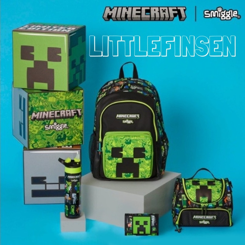 Smiggle minecraft / smiggle backpack / minecraft children's backpack ...