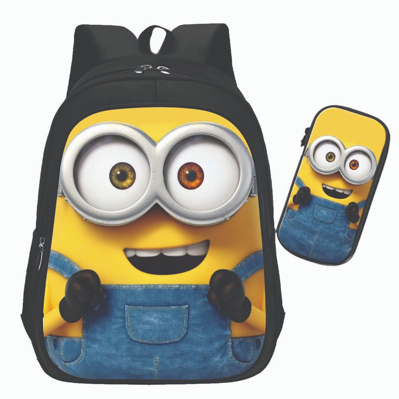Minion Bag Boys Bag Kindergarten Backpack Kindergarten Elementary ...