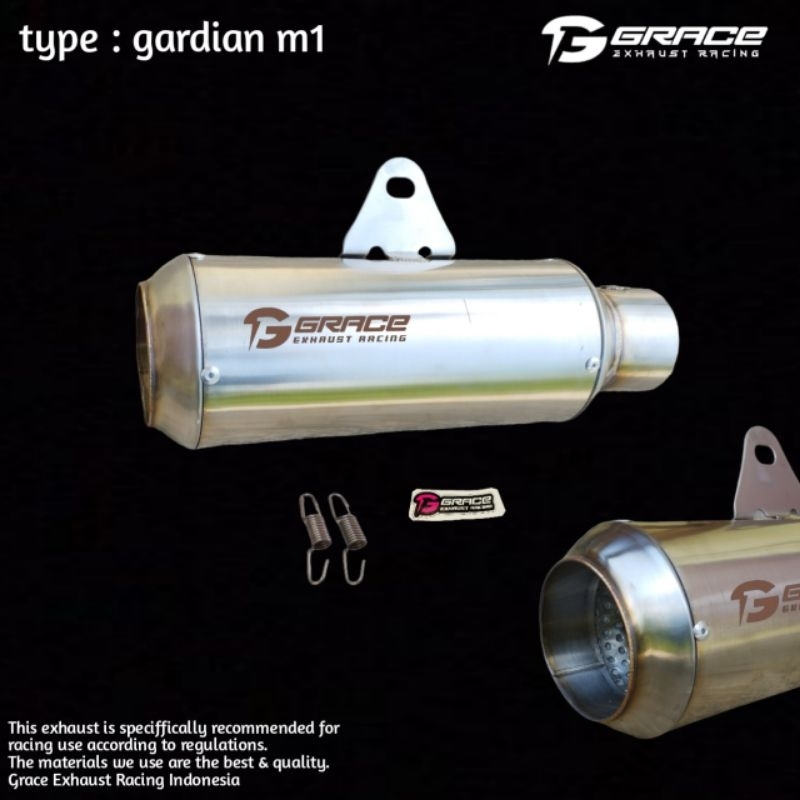 Original exhaust grace type gardian m1 silincer only | Shopee Singapore