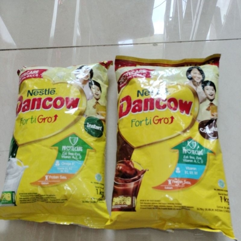 Exp 8/2024.Dancow fortigo 1kg Instant/ Chocolate | Shopee Singapore