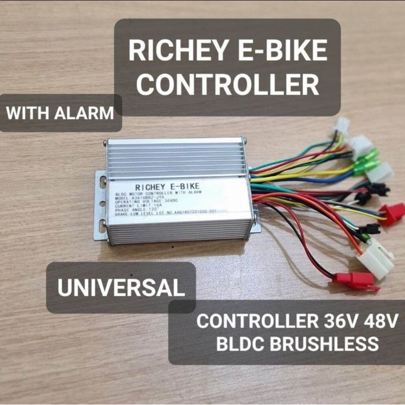 Premium Brand RICHEY E-BIKE CONTROLLER Electric BIKE UNIVERSAL 36V BLDC BRUSHLESS CONTROLLER 36V ...