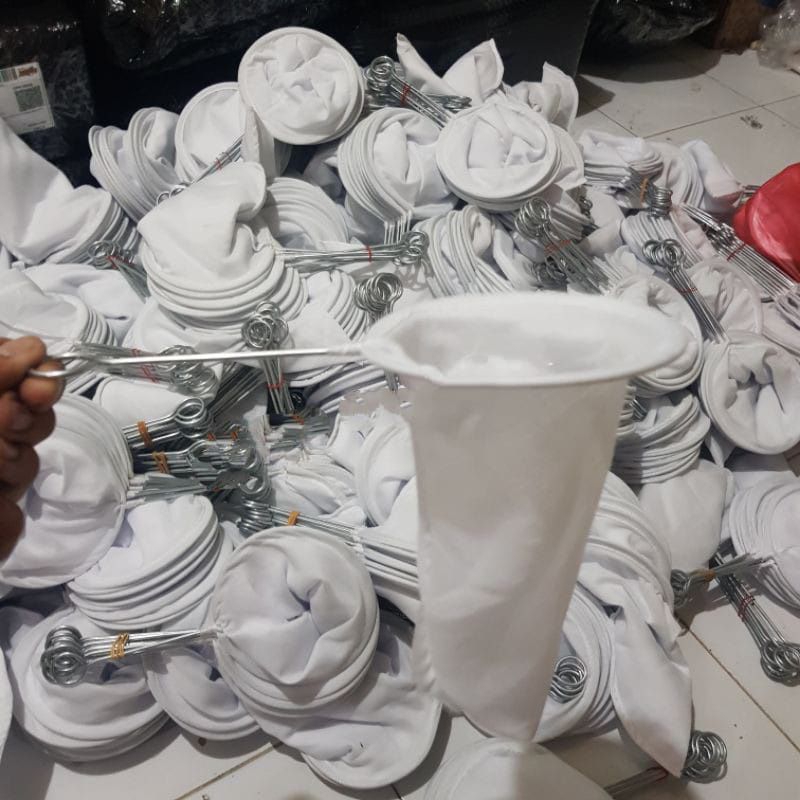 Multi-purpose cloth filter, thai tea filter, soy milk, 12 cm thick ...