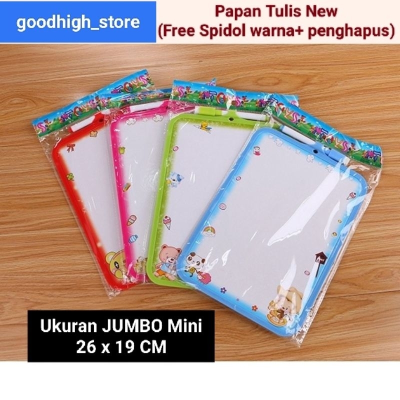 Mini White Board - Children's Mini Whiteboard + Eraser Marker / Mini ...