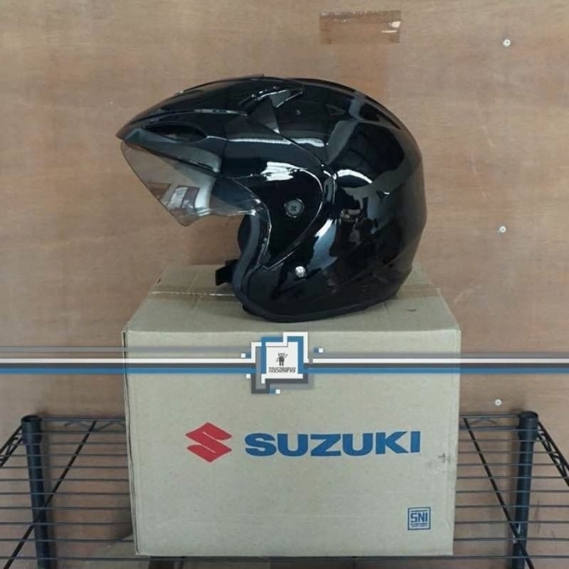 Suzuki ORIGINAL SNI Helmet | Half FACE ORI Factory Standard New ...