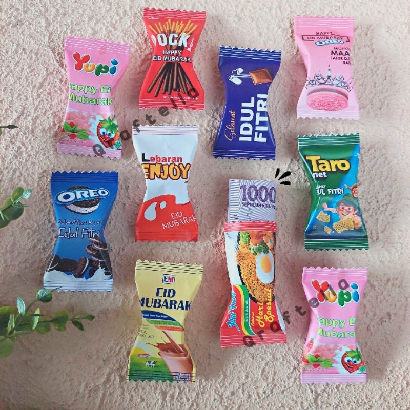 VIRAL Eid Envelope 2025!!! Form of Snack Candy || Eid Al-Fitr Envelope ...