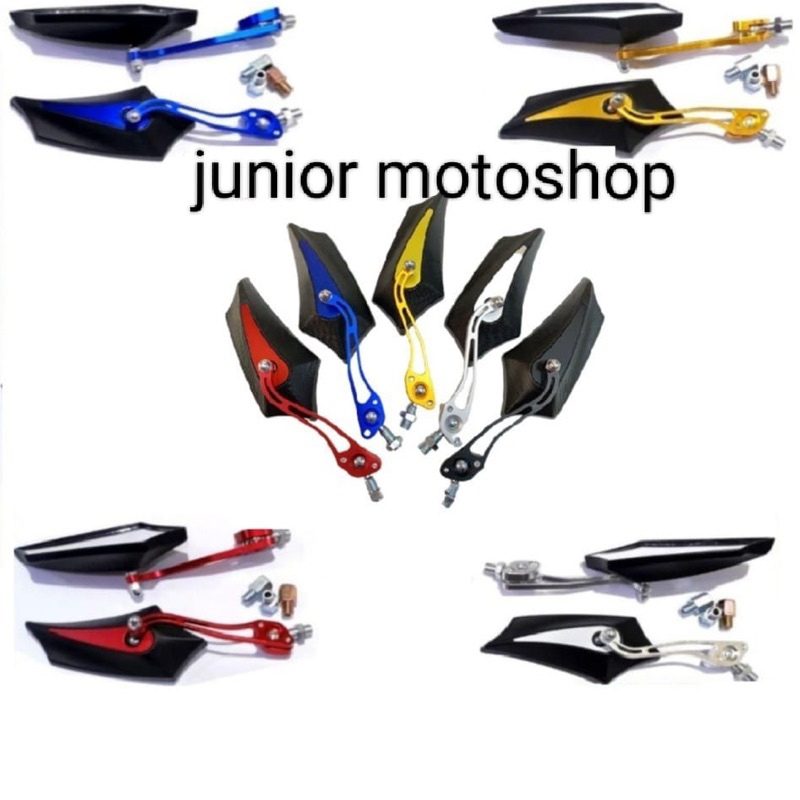 Universal Batman Model Mirrors for all types of motorbikes etc | Shopee ...