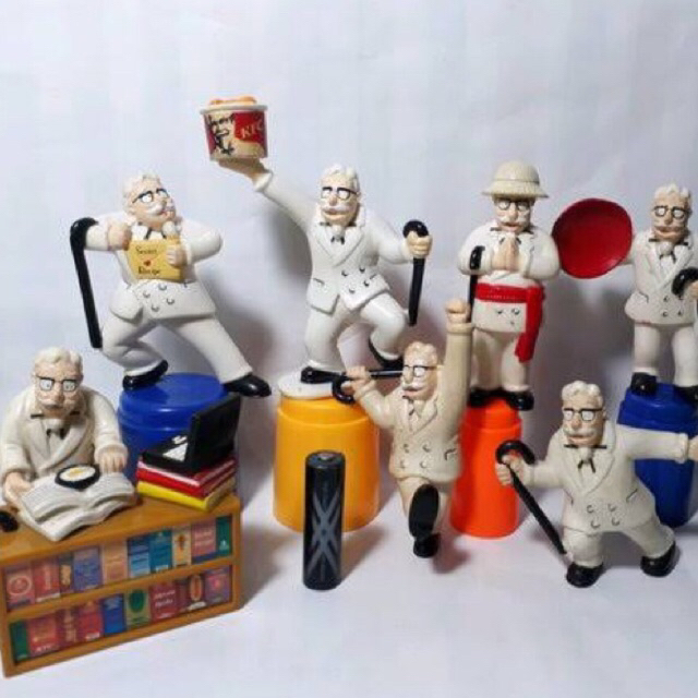 Colonel Sanders Toys Happy Meal KFC | Shopee Singapore