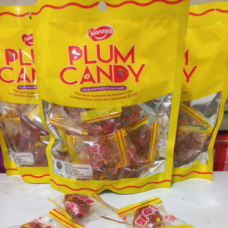 Plum Candy / Sour and Sweet Plum Candy 100gram Naraya | Shopee Singapore