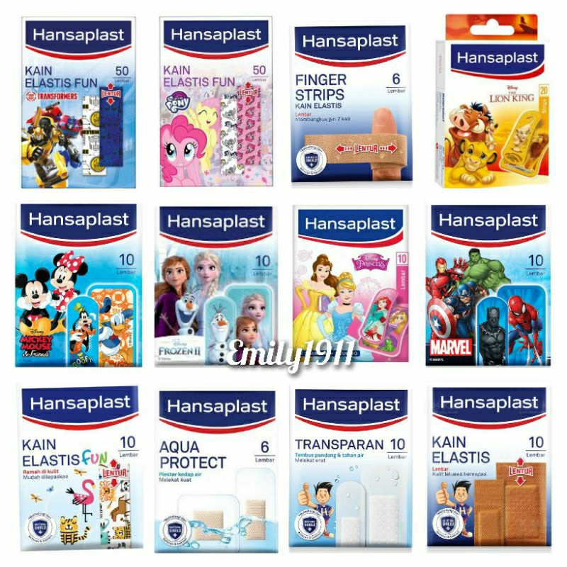 Hansaplast disney frozen / lion king / mickey mouse / princess ...