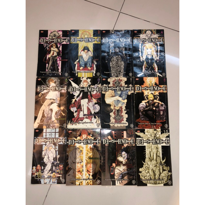 Full Set Death Note Comic | Shopee Singapore
