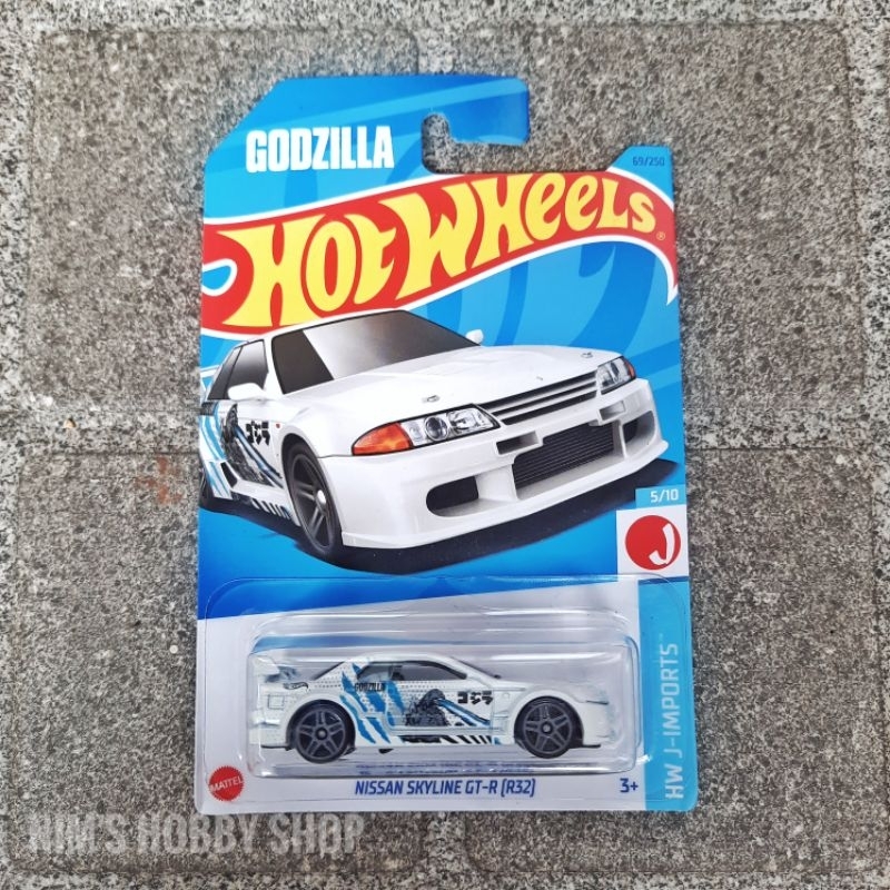 Hot Wheels Nissan Skyline GTR (R32) Godzilla - Diecast | Shopee Singapore