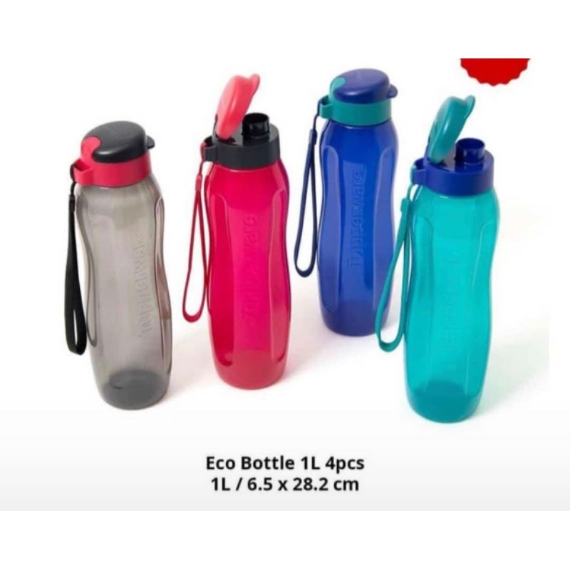 TUPPERWARE ECO BOTTLE 1L| 1L TUPPERWARE DRINKING VENUE | Shopee Singapore