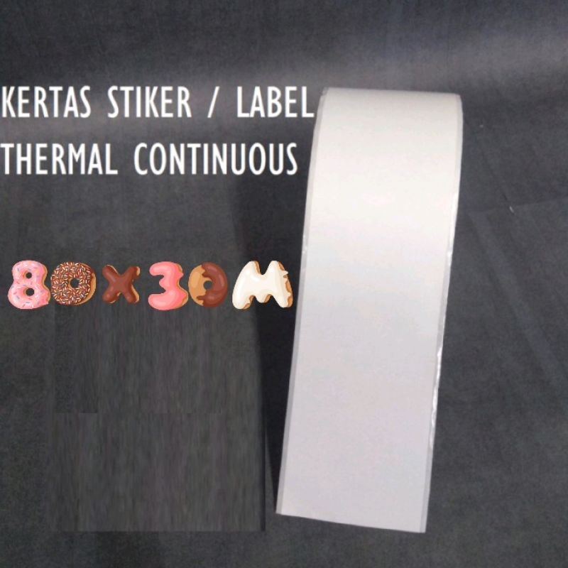 XPRINTER BARCODE THERMAL STICKER LABEL 80MM | Shopee Singapore