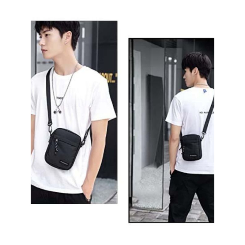 Original Men's mini Sling Shoulder Bag-Men's mini slingbag Bag | Shopee ...