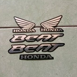 Beat and Wing Logo Stickers / Beat Logo Stickers / Honda Wing Logo ...