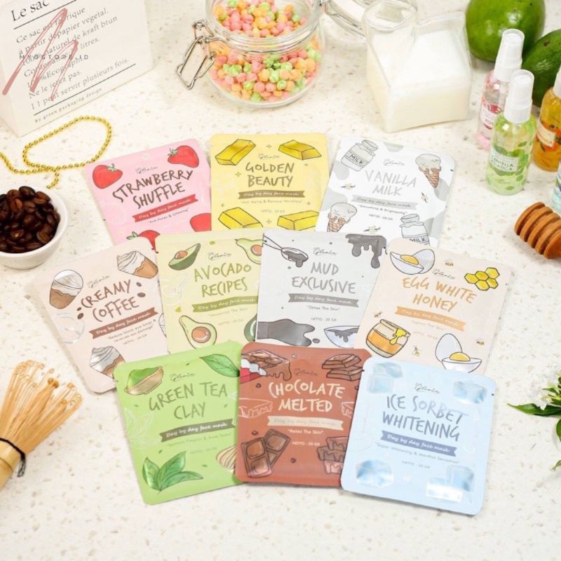 Mr • ORGANIC Mask BY LEA GLORIA/BPOM APPROVED ORGANIC Mask BY LEA GLORIA// Packaging 20GR ...