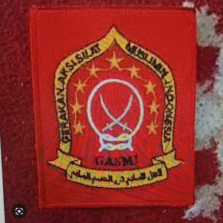 MERAH Pagar nusa pencak silat badge Red Gasmi badge Red Gasmi badge bet ...