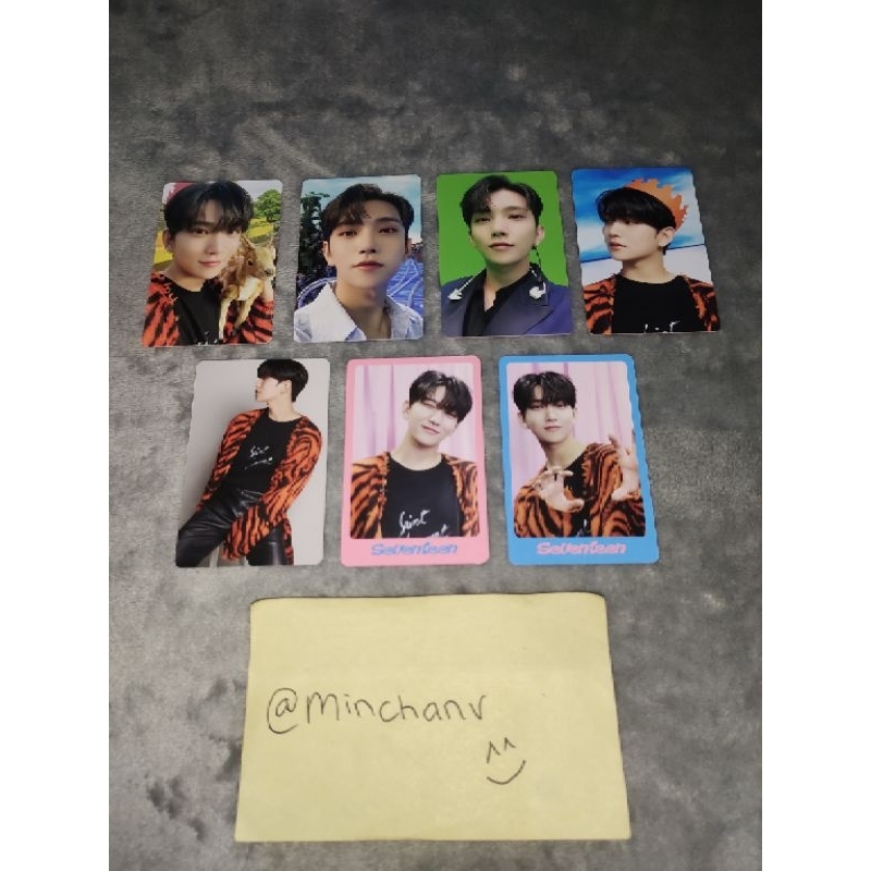 Official PHOTOCARD JOSHUA SEVENTEEN DICON D'FESTA 102 EXO RED VELVET ...