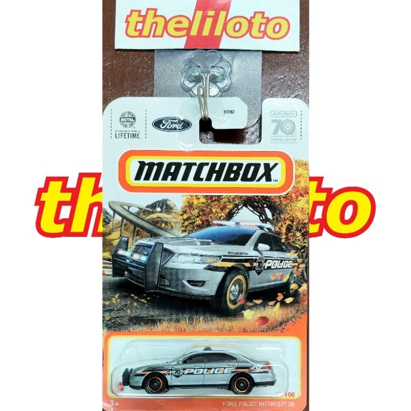 MATCHBOX FORD POLICE INTERCEPTOR 70 YEARS SPECIAL EDITION | Shopee ...