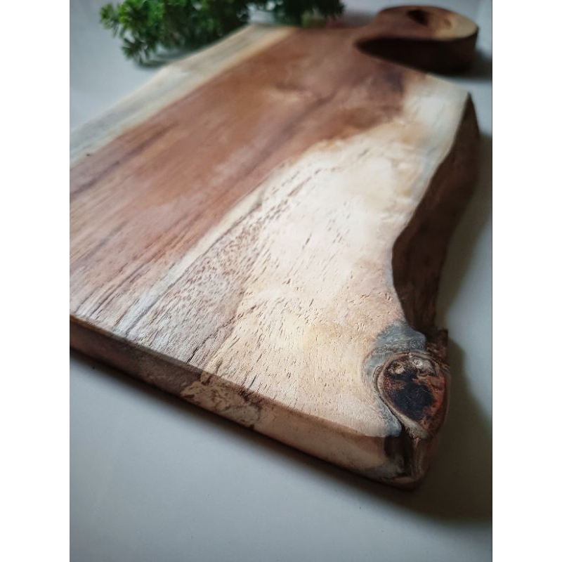 KAYU Rustic Teak Cutting Board 31x16 | Shopee Singapore