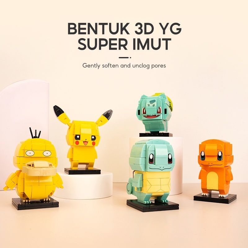 Pikachu/Eevee/Psyduck/Bulbasaur/Charmander/Squirtle pokemon toys ...