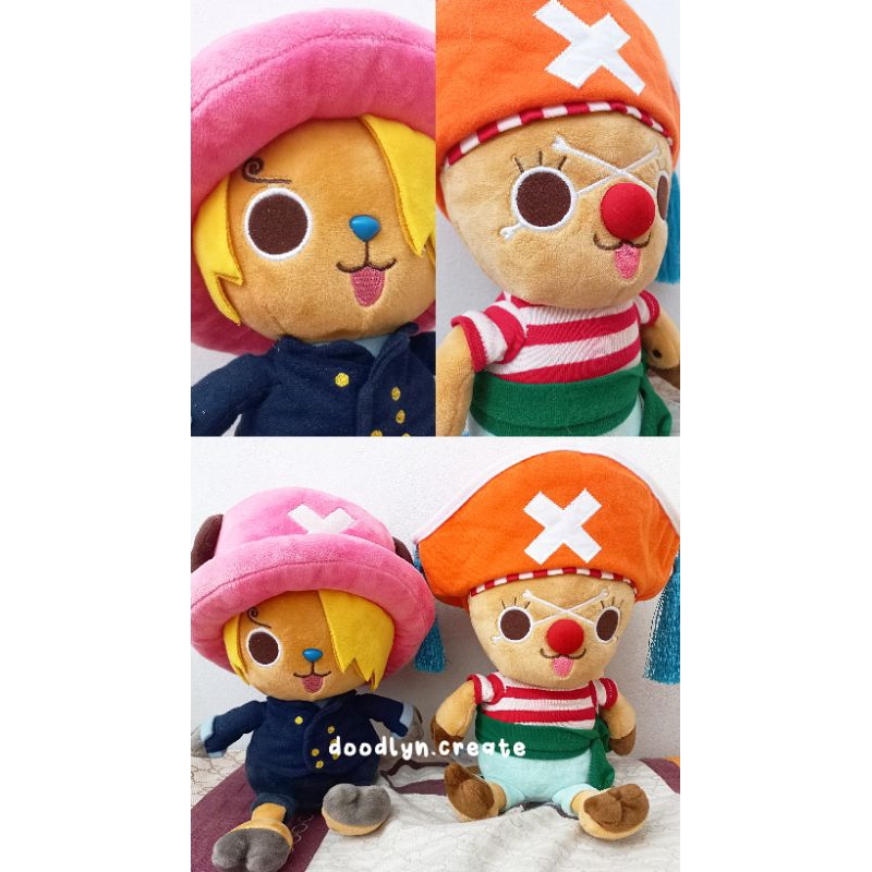 Original Merchandise ONE PIECE TONY TONY CHOPPER Plush, CHOPPER SANJI ...