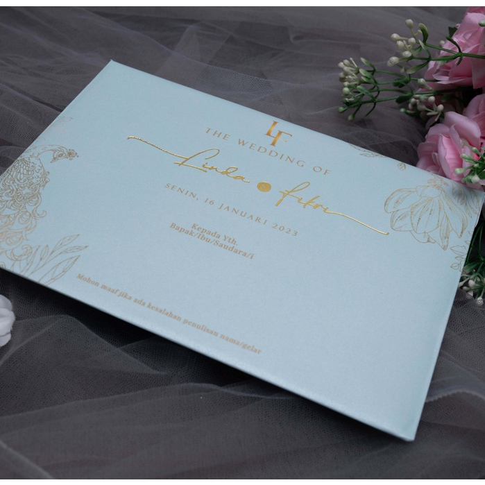 Soft glossy Hard cover invitation card | Shopee Singapore