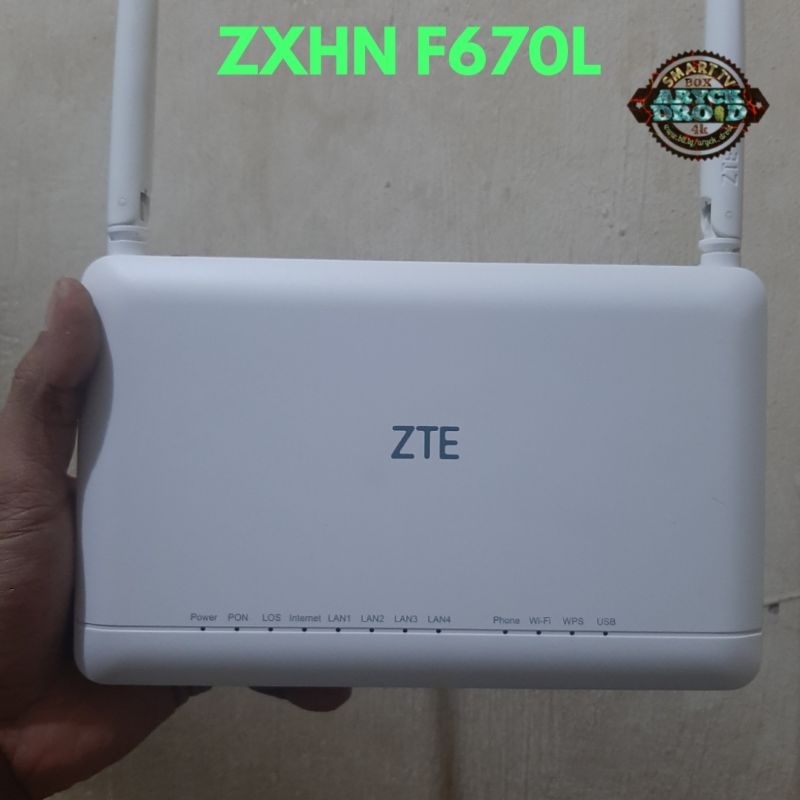 Wifi Router ONT Zte ZXHN F670L Support dual Band 5G | Shopee Singapore