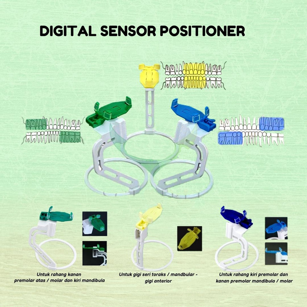 Eternal Dental Sensor Positioner X-Ray Digital Plastic Holder | Shopee ...