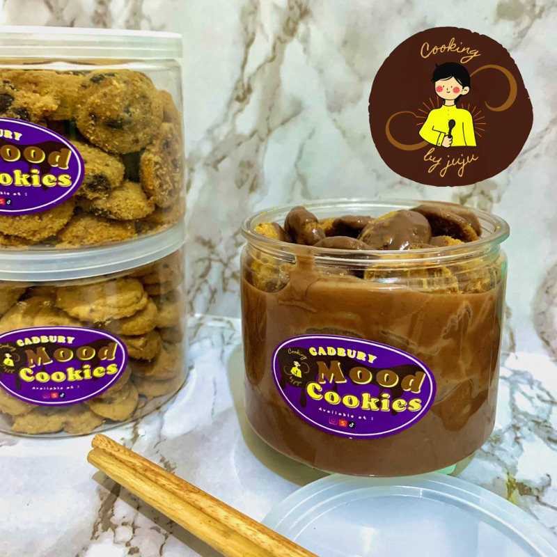 Mud COOKIES CADBURY MILK CHOCOLATE MELTED COOKIES IN JAR COOKIES MELTED ...