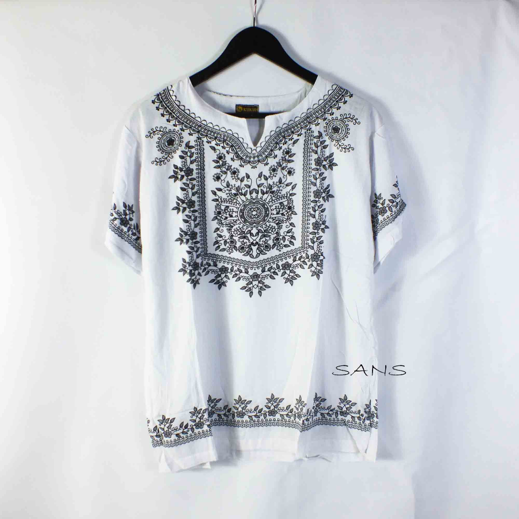PUTIH Men's And Women's White Basic Ethnic Balinese Clothes - Balinese ...