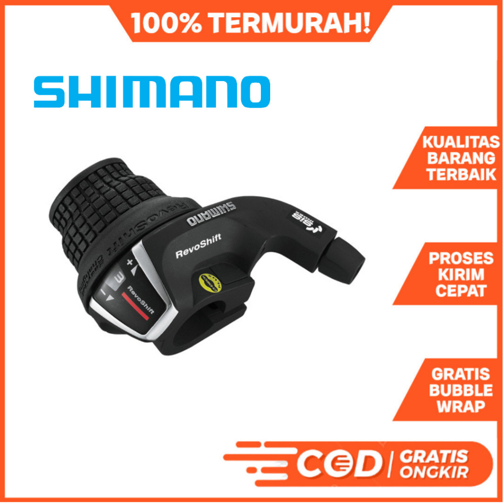 Shimano Tourney SL-RS35 3 Speed Bicycle Shifter Folding MTB Bicycle ...