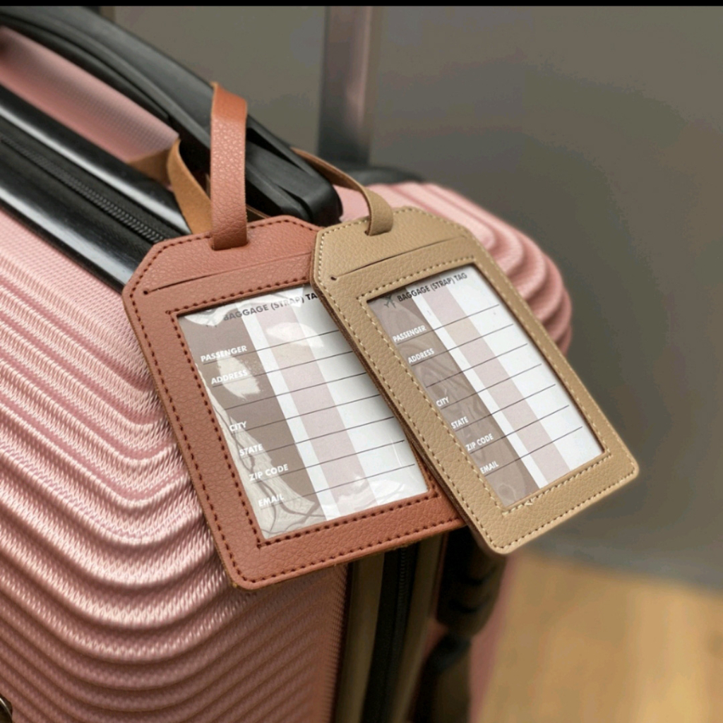Luggage Tag Bag, Luggage Bag Label (ZOU) | Shopee Singapore