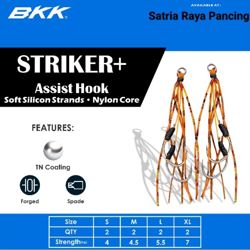 Bkk STRIKER PLUS (+) Hook/Fishing Rod | Shopee Singapore