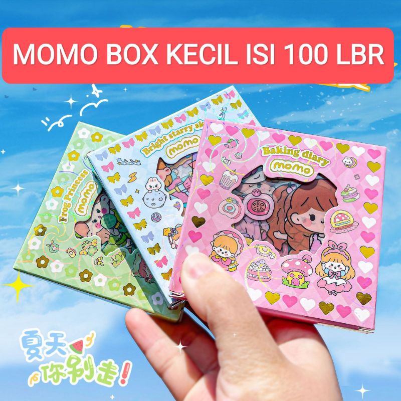 Momo Stickers 100 Sheets Cute Stickers Korean Stickers Viral Momo ...