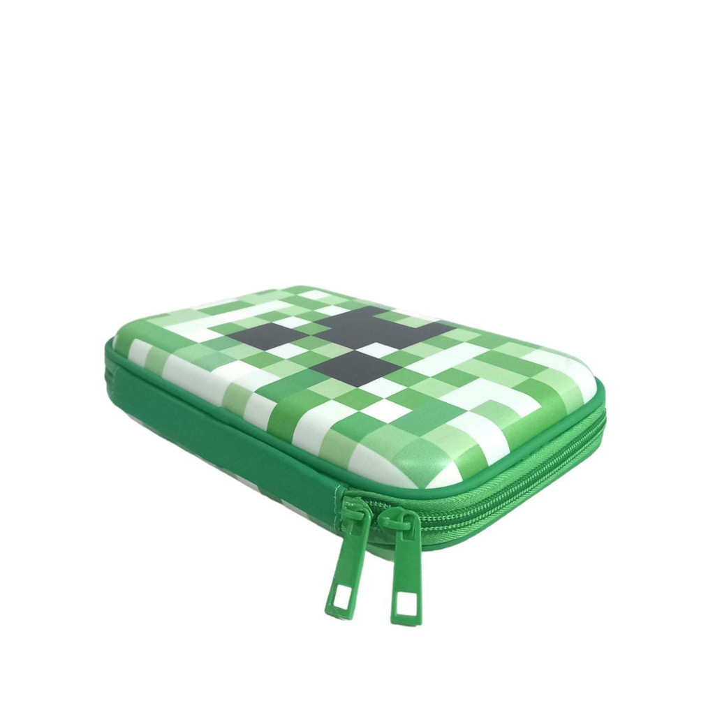 Blingberry Non-Embossed Minecraft Pencil Case Children's Dosgrip Pencil ...